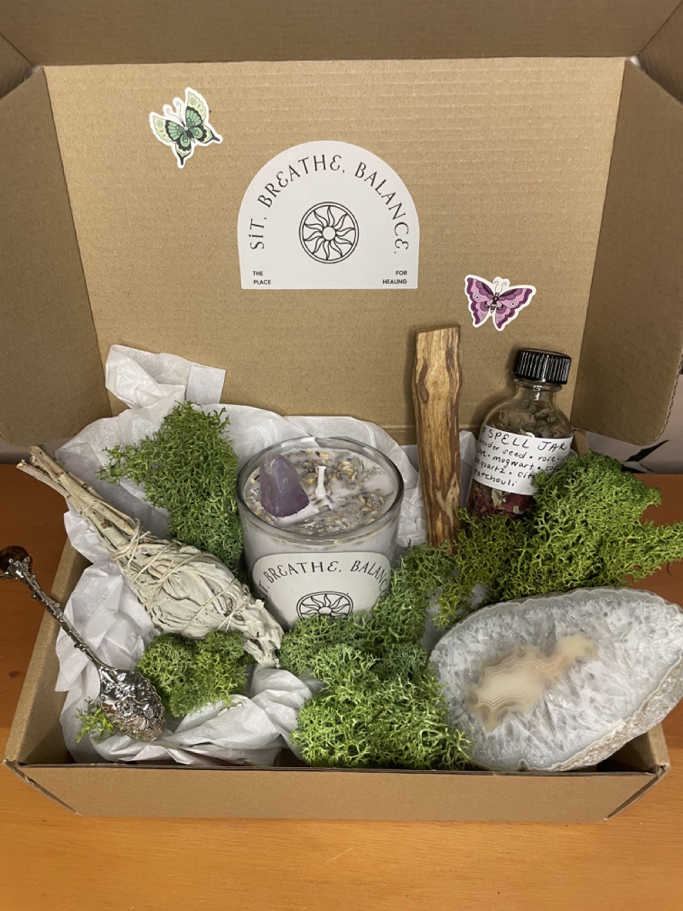 Gratitude + Mindfulness Smudge Kit | SBB Balance Boxes